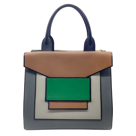Pierre Hardy | Bags | Pierre Hardy Colorblock Multicolor Calfskin ...